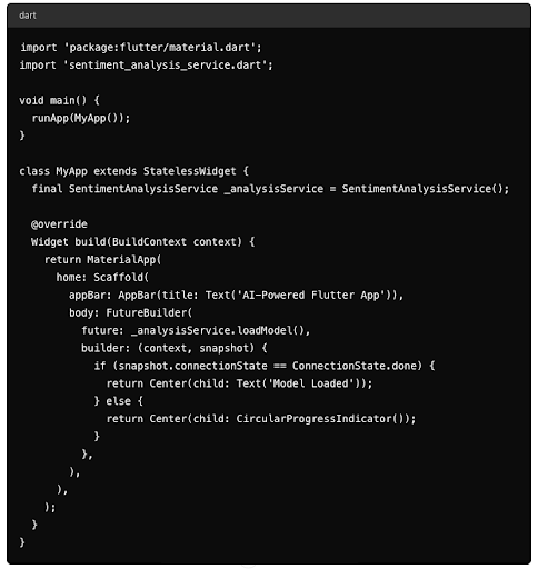 Building Ai Powered Flutter Apps Integrating Machine Learning Models Jway Group